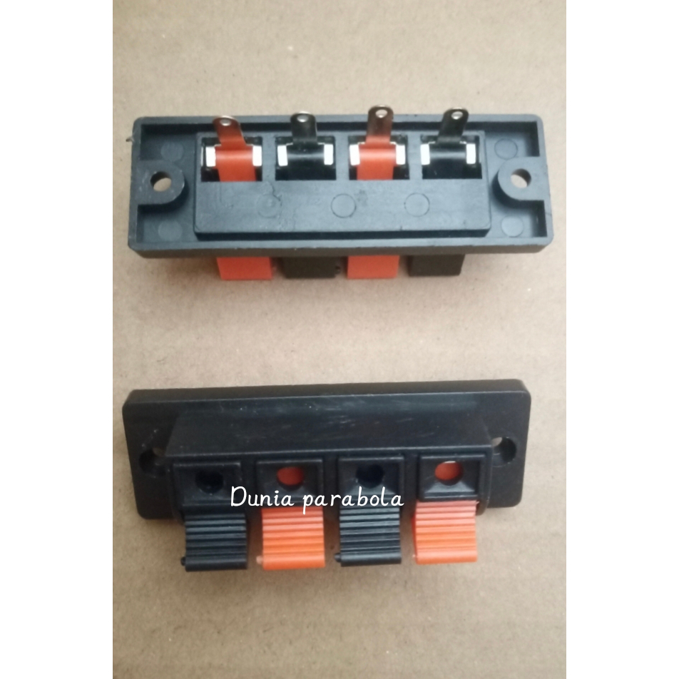 Large 4 pin speaker terminal Socket PRICE PER SEED | Shopee Malaysia