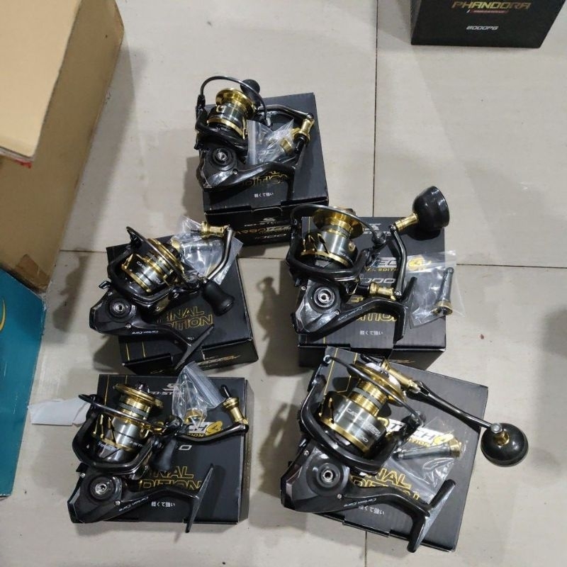 Reel go strike versus carbotech sw choice 1000 2000 3000 4000 6000 body ...