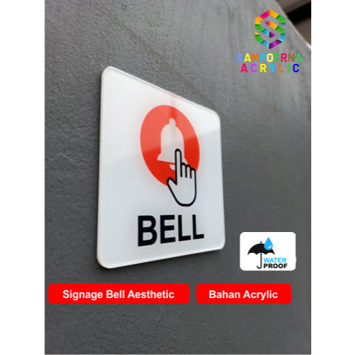Acrylic BELL BOARD / ACRYLIC BELL SIGN BOARD / ACRYLIC BELL GROUP BOARD ...