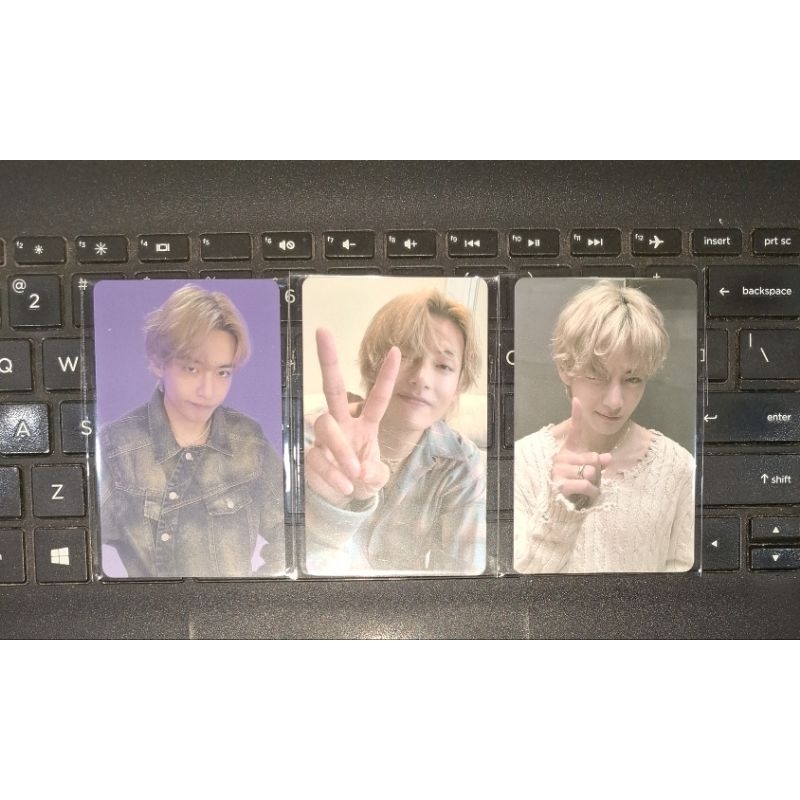 Official pc Photocard Layover PVC Set (3 pc) BTS V Taehyung | Shopee ...