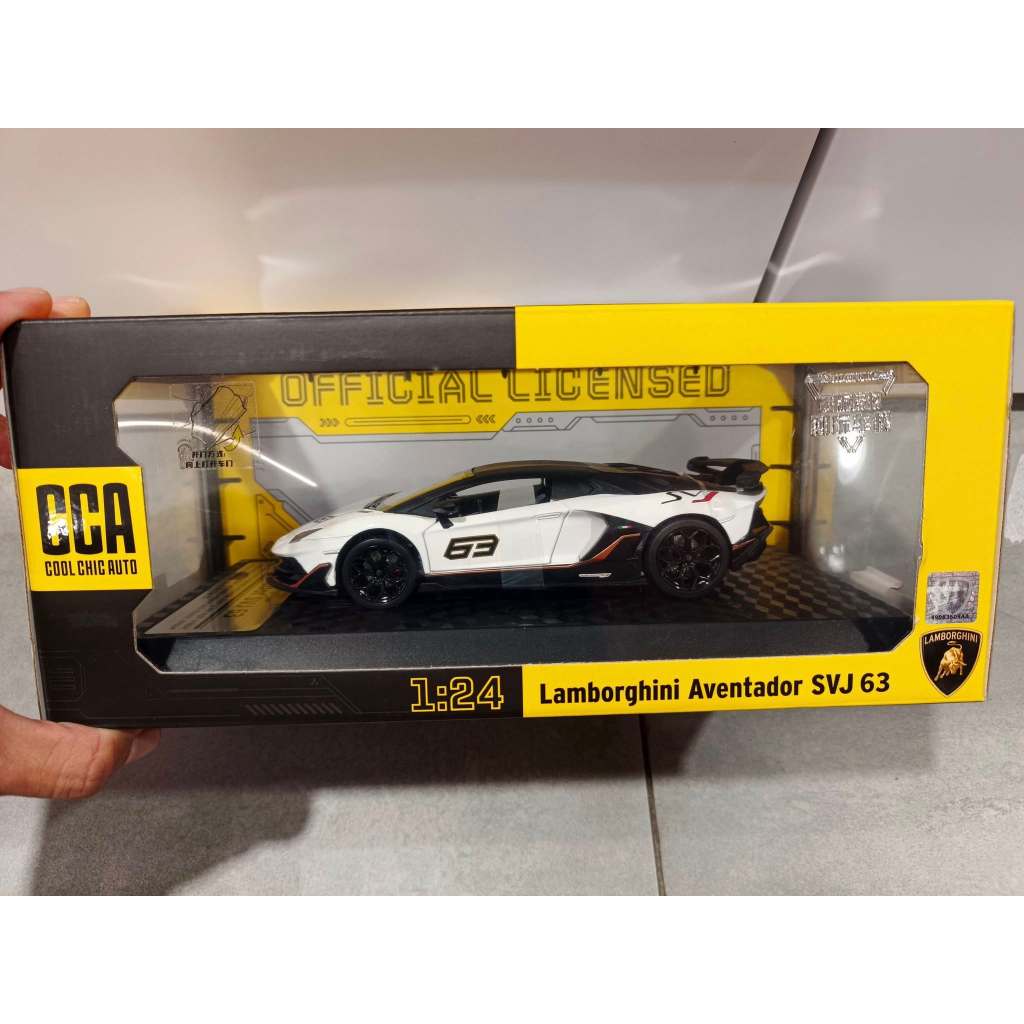 Lamborghini Aventador SVJ 63 Cool Chic Auto Official Licensed 1:24 ...