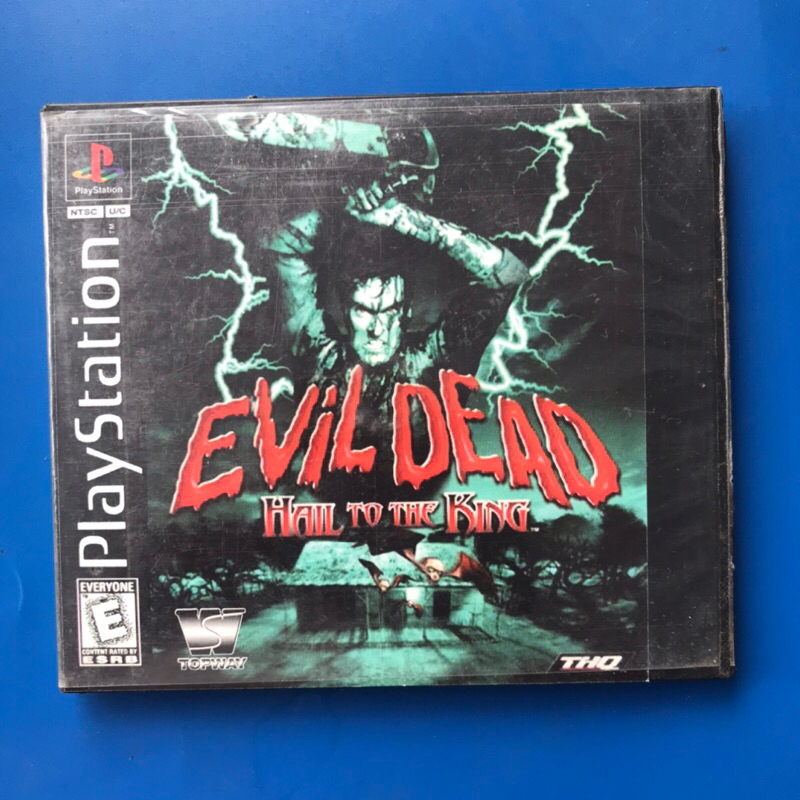 Evil Dead Hail To The King PS1 ps 1 one game cd cassette | Shopee Malaysia
