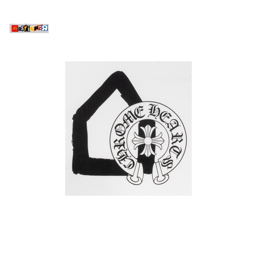 Dover street market sticker x chrome hearts DSM streetwear logo sticker ...