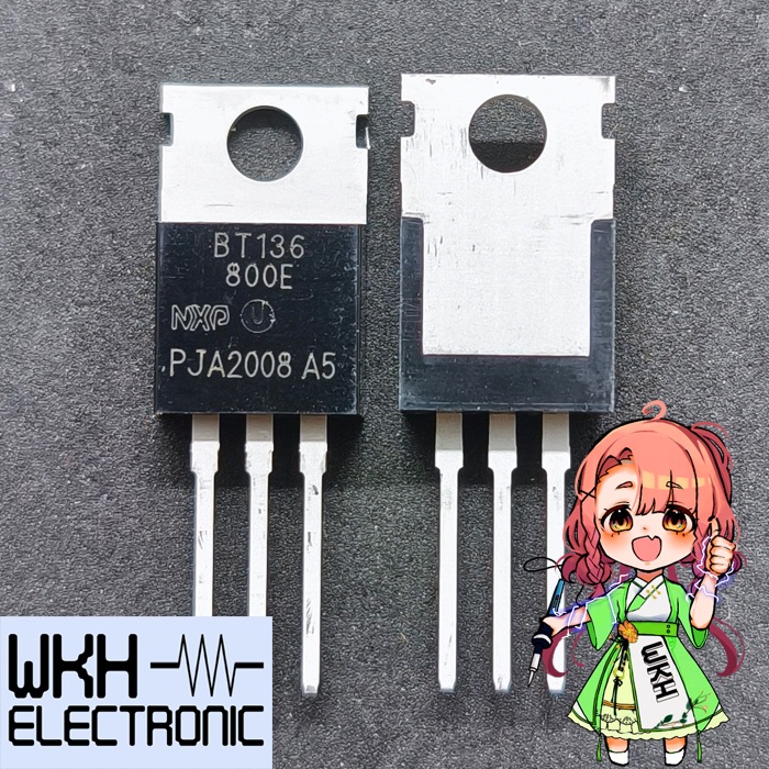 Bt136-800e BT136 800E TRIAC TO220 Thyristors | Shopee Malaysia