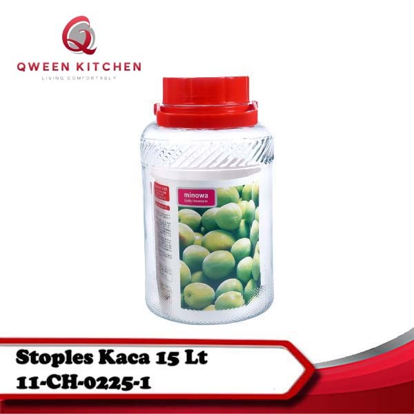 Minowa Glass Jars / Storage Jars / Wine Jars 3 Liter, 5 Liter, 8 Liter, 10 Liter, 12 Liter, 15 ...