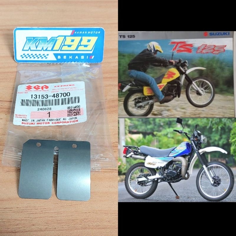 Suzuki TS 125 Membrane Tongue Original SGP Reed Valve (Unit) | Shopee ...