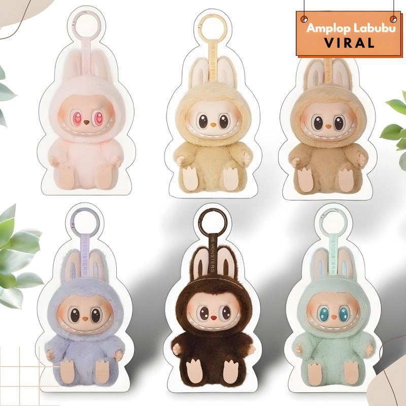 (6 Pcs) Latest Viral 2025 Character labubu Eid Envelopes / labubu ...