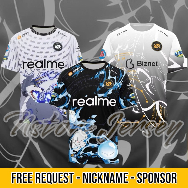 Jersey RRQ ESPORT GAMING RRQ X TENSURA LATEST S15 MPL ID FreeFire ...