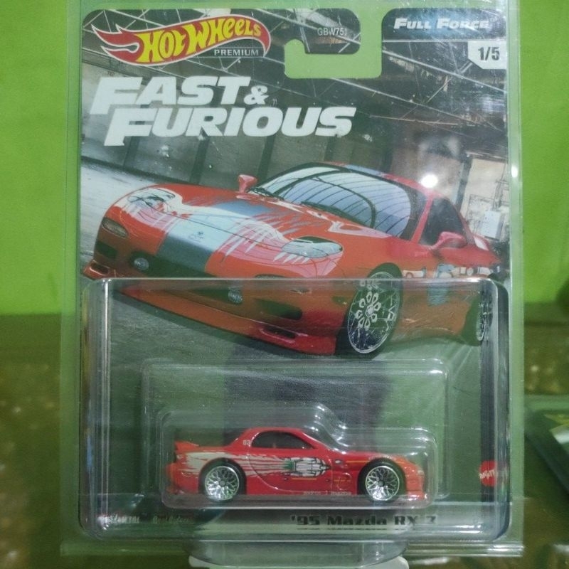 Hot wheels Premium Fast and furry series '95 Mazda RX7' FULL FORCE ...