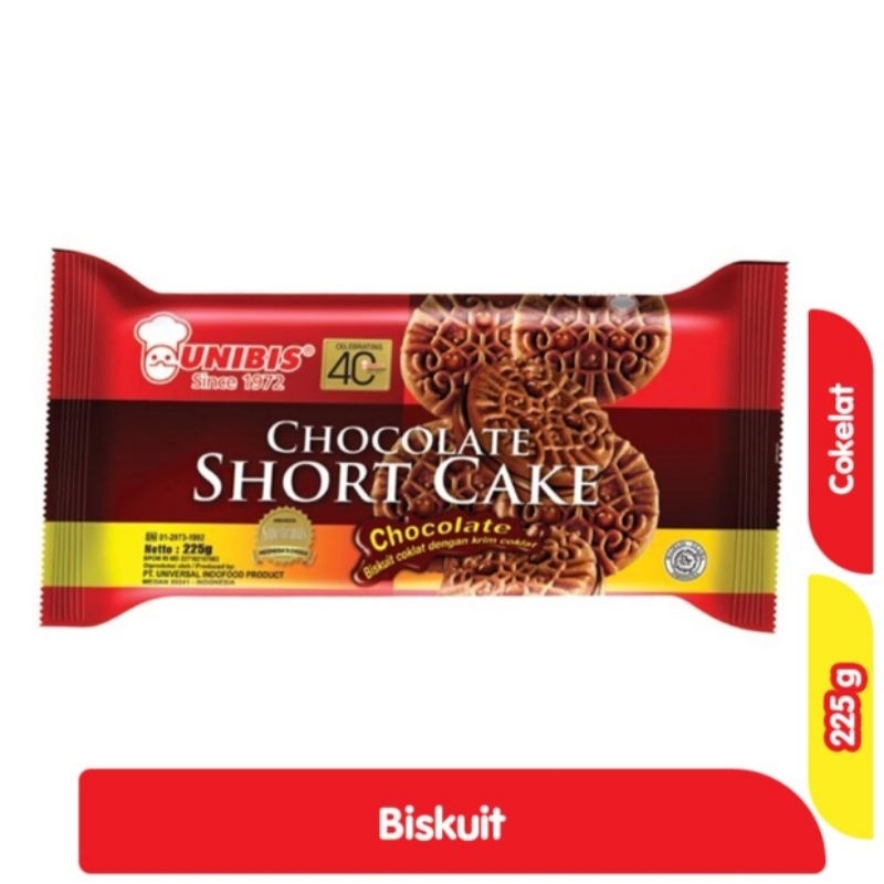 Unibis CHOCOLATE SHORT CAKE 225G | Shopee Malaysia