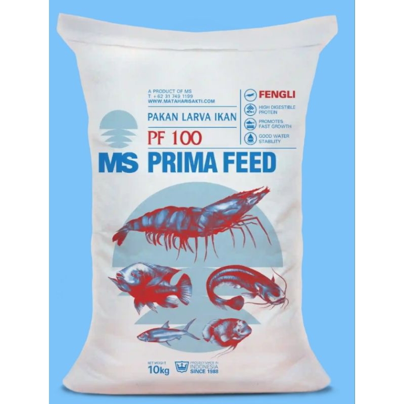Ms Prima Feed PF 100 fengli shrimp seed Feed | Shopee Malaysia