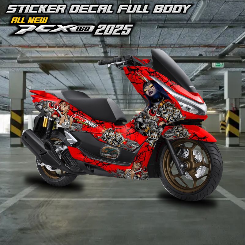 Honda PCX 160/2025 RoadSynch Full Body Sticker Decal - Latest ...