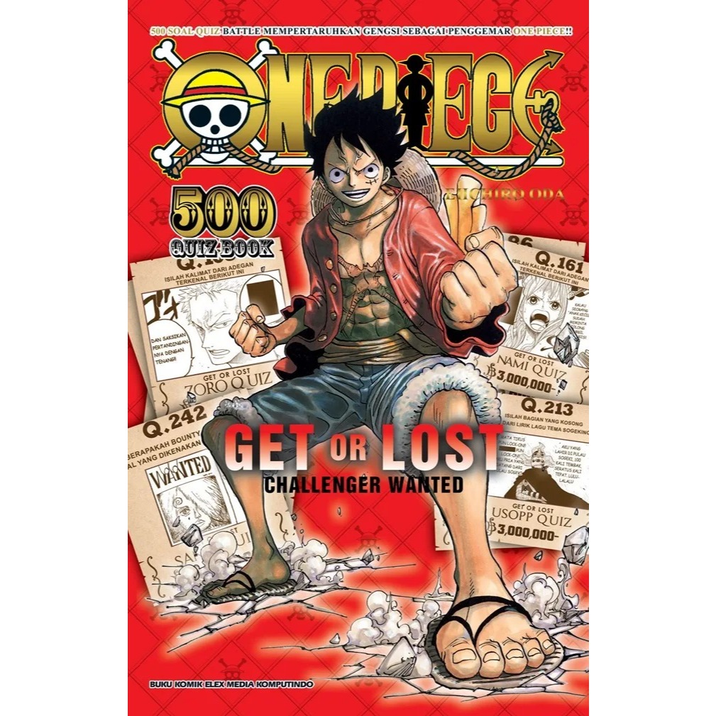 One Piece Comic 500 Quiz 1 by Eiichiro Oda | Shopee Malaysia