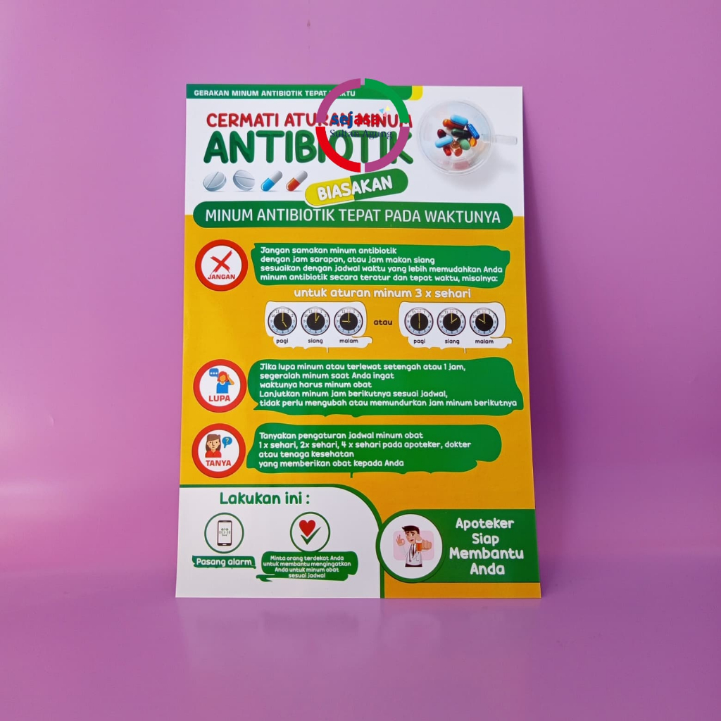 Pharmacy Poster on the First Time Antibiotic Drinking Movement | Smart ...