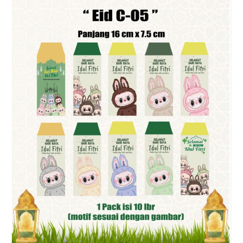 [10 Lbr] MICKEY MINION AVENGERS CHARACTER IDULFITRI LONG EID ENVELOPE ...