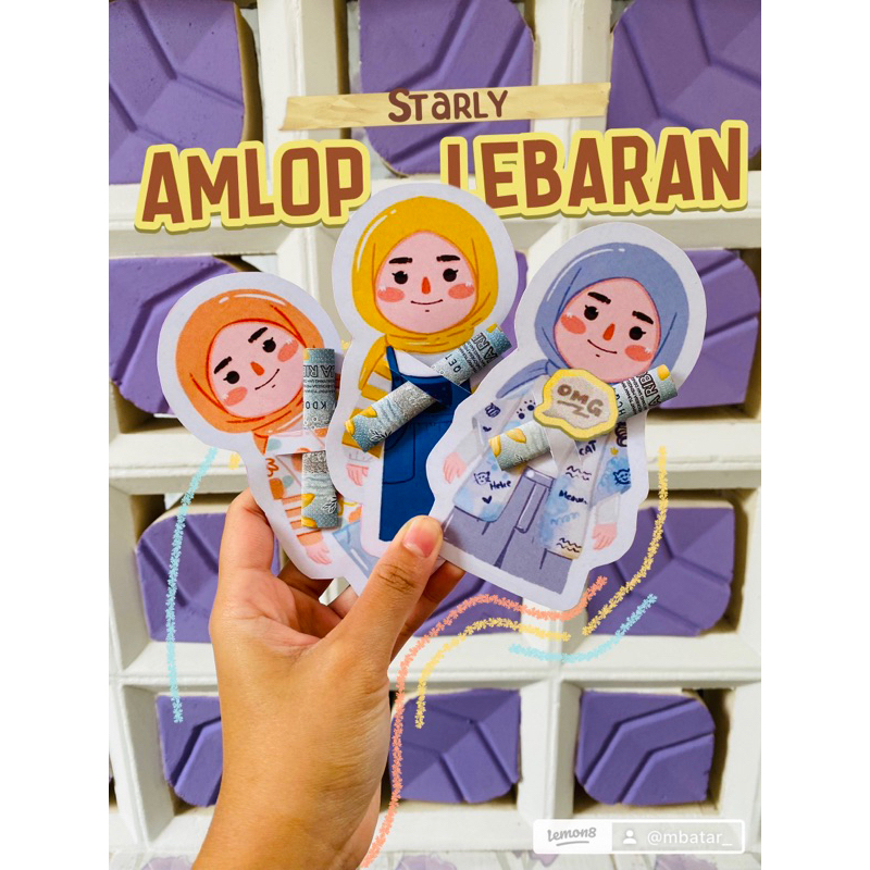 Starly - ENVELOPE HUGGING ENVELOPE EID ENVELOPE IDULFITRI ENVELOPE 2025 ...