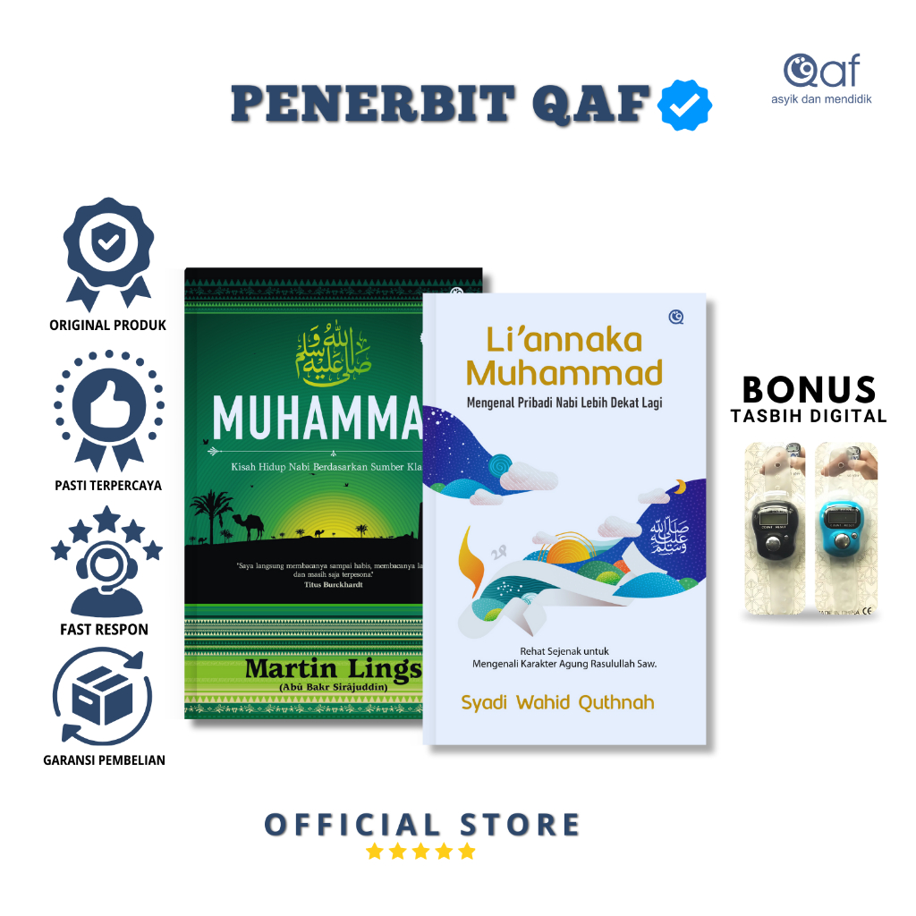 Qaf Publisher - Savings Package of 2 Books [Muhammad Martin ling & Li ...