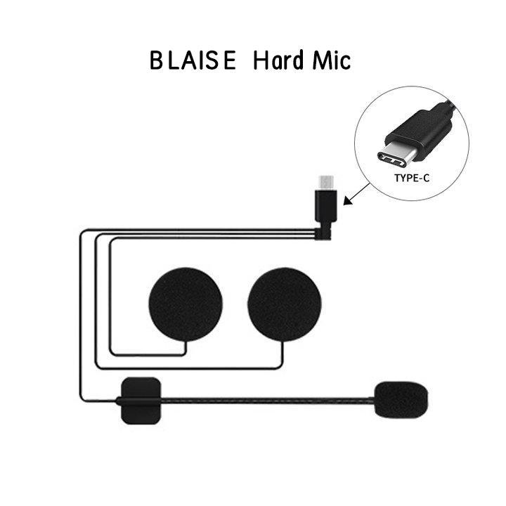 Blaise Microphone / Base intercom Helmet ST1 ST1 PRO GT0 GT1 V6 PRO ...
