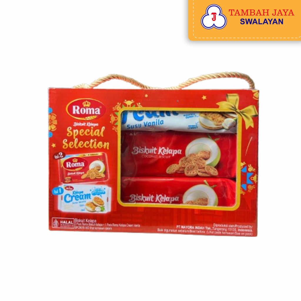 Roma Selection Special Coconut Biscuits contains 3 pcs | Shopee Malaysia