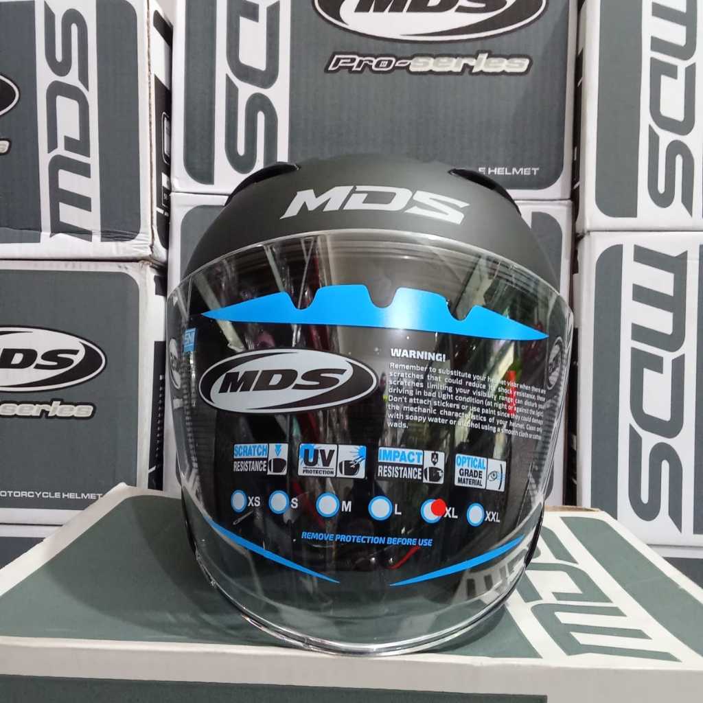 Original MDS Voltus Solid Helmet | Shopee Malaysia
