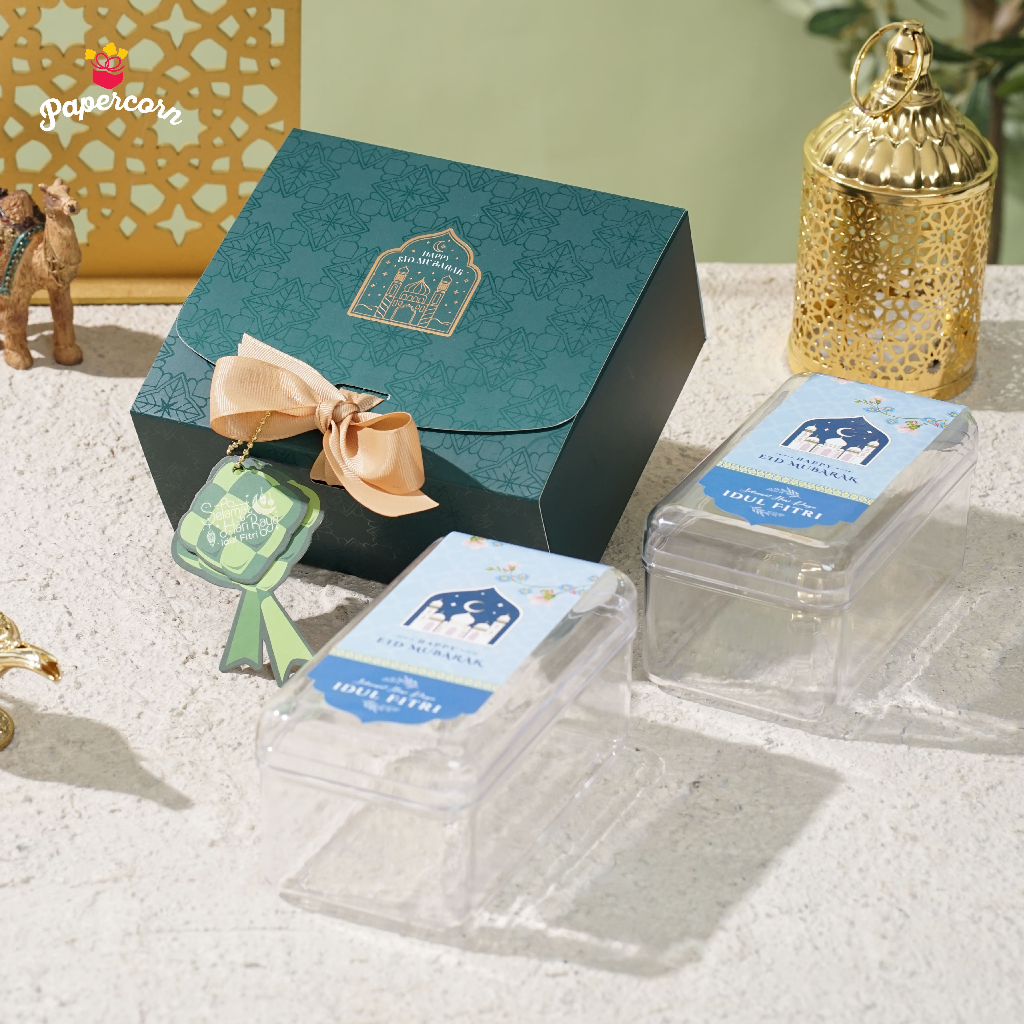 10 Pcs Eid Box/Eid Al-Fitr Box - HT Majestic Box 2 clips with uv spot ...