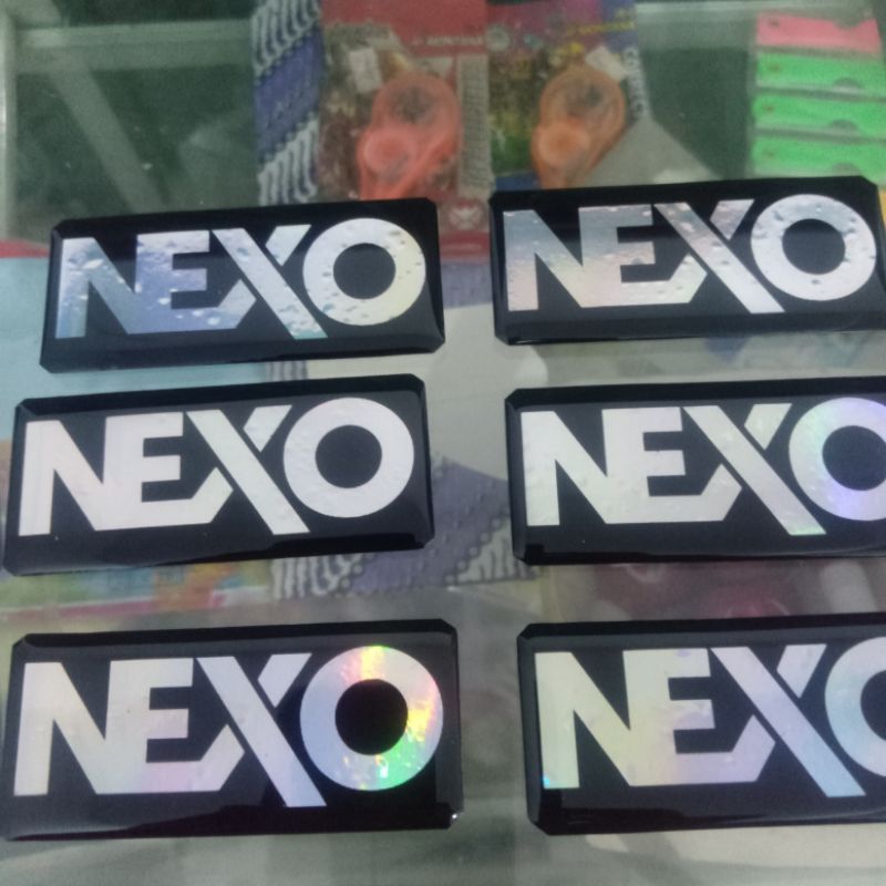 Nexo Hard Resin Emblem | Shopee Malaysia