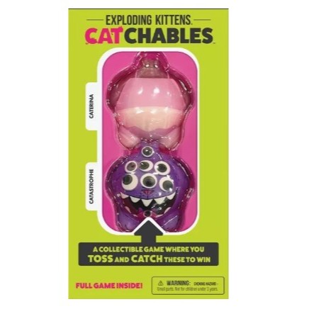 Exploding Kittens Presents Catchables 2-Pack Board Game | Boardgame ...