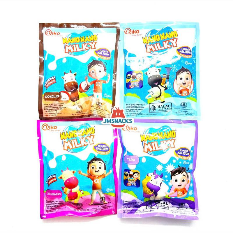 Nano nano Milky Sachet Candy Contains 6 Items - nano nanonano Is The ...