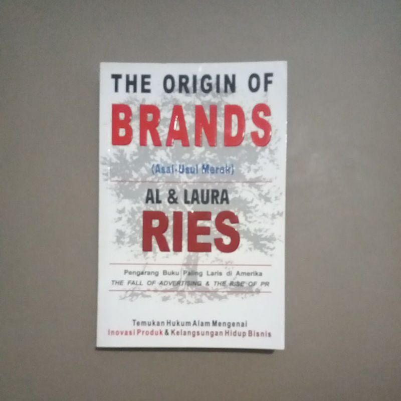 The origin of brands book, the origins of the Al & Laura ries brand ...