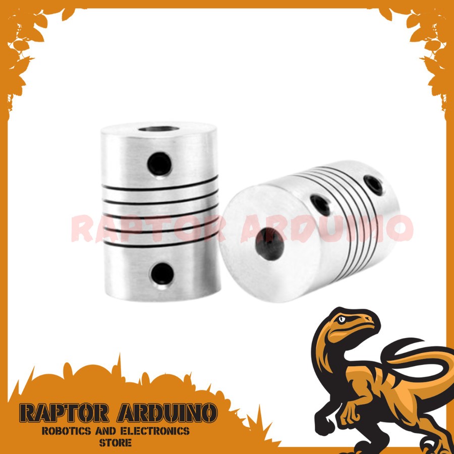 Flexible Shaft 5x10 mm Coupling CNC Motor Coupler 5mm to 10mm D19L25 ...