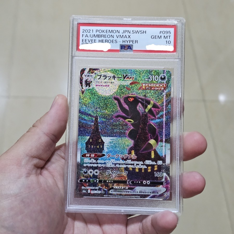 Pokemon tcg umbreon vmax moonbreon japan psa 10 original | Shopee Malaysia