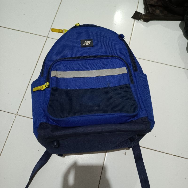 New Balance Original Blue Backpack | Shopee Malaysia