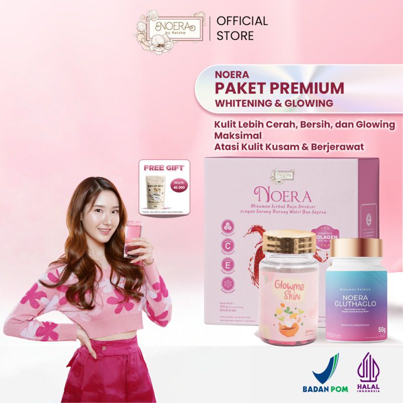 Noera Premium Whitening & Glowing Package | Noera Collagen Drink, Glow ...