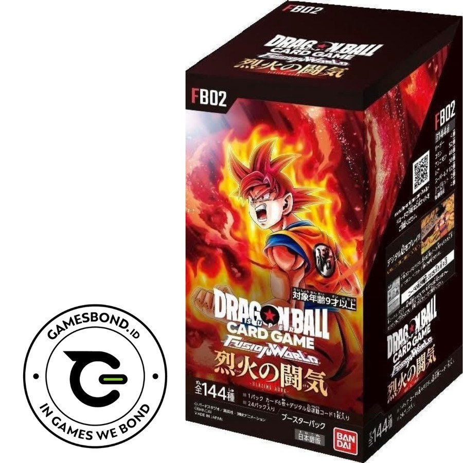 Dragon Ball Card Game Fusion World FB02/FB-02 TCG Japan Box Case ...