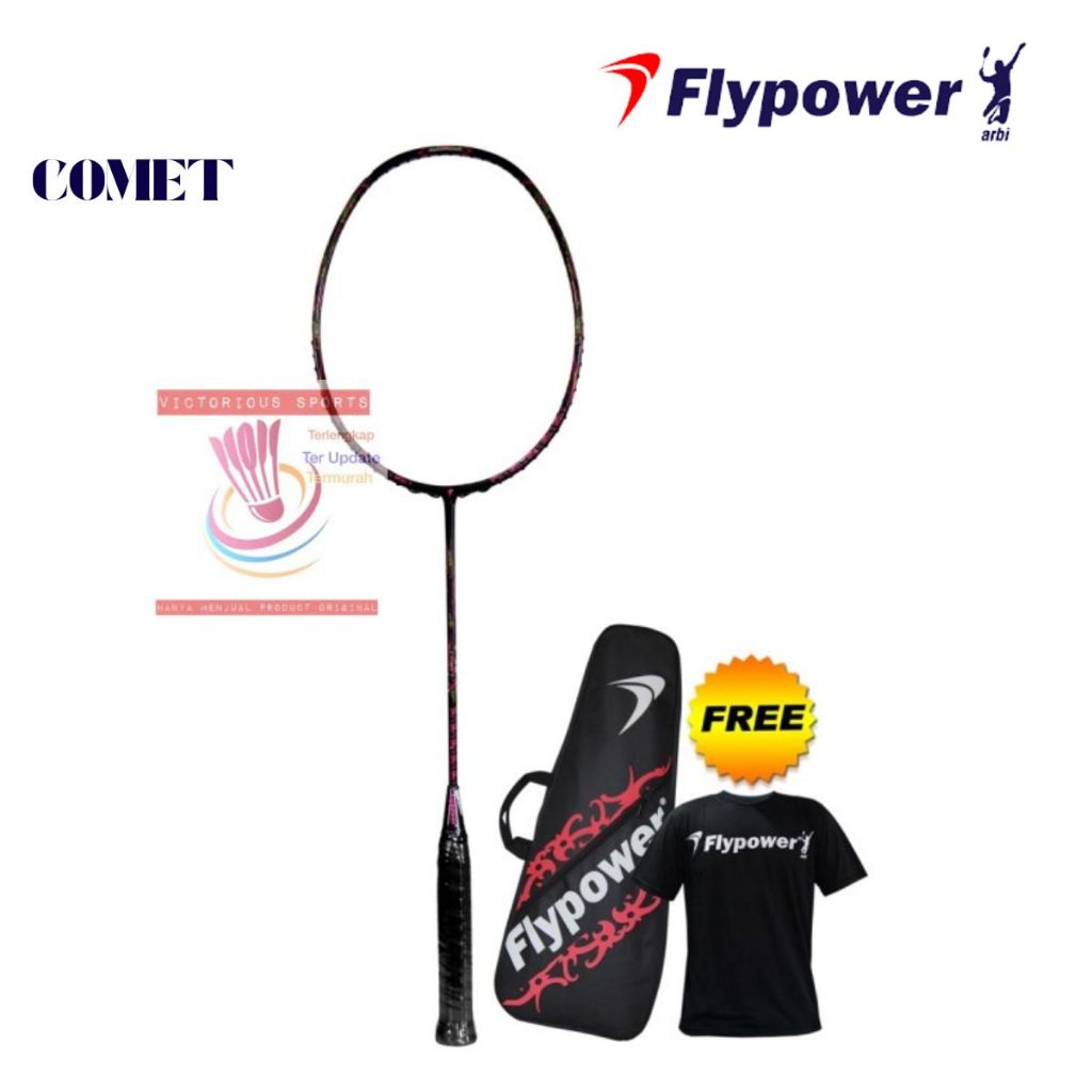 Flypower COMET ORIGINAL BADMINTON BADMINTON Racket | Shopee Malaysia
