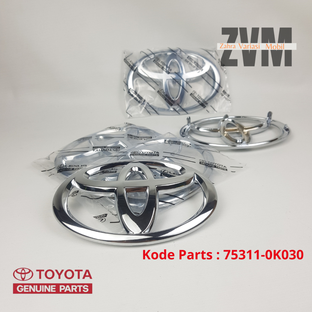 Toyota Innova And Avanza 2012-2015 Original Front Logo Emblem parts ...