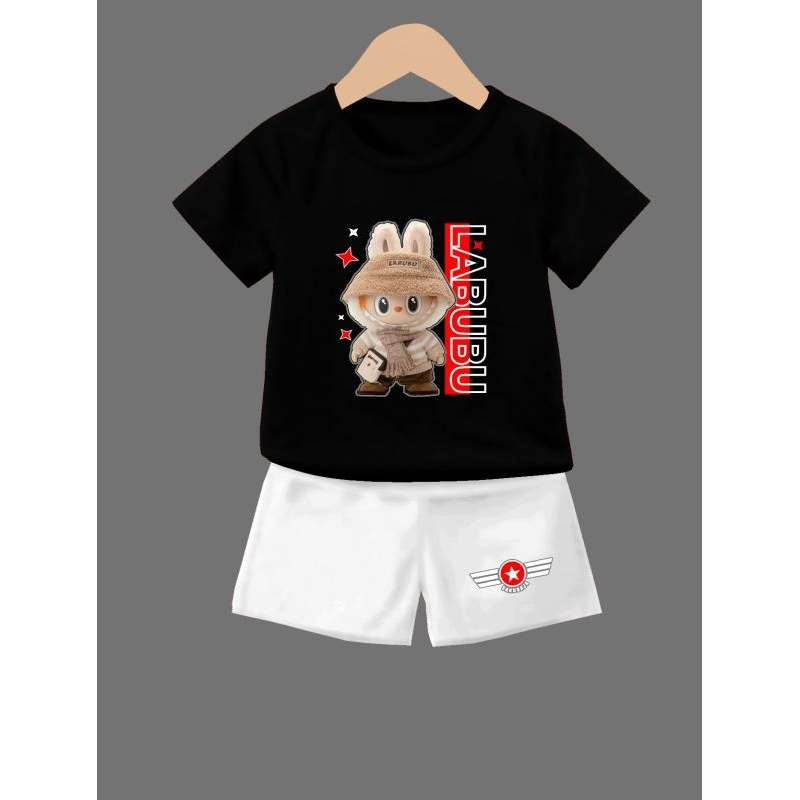 Labubu motif Children's Clothes | Shopee Malaysia