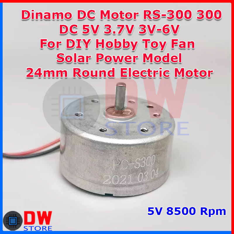 Dynamo DC Motor RS-300 300 RC-300 DC 5V 3.7V 3V-6V For DIY Hobby Toy ...