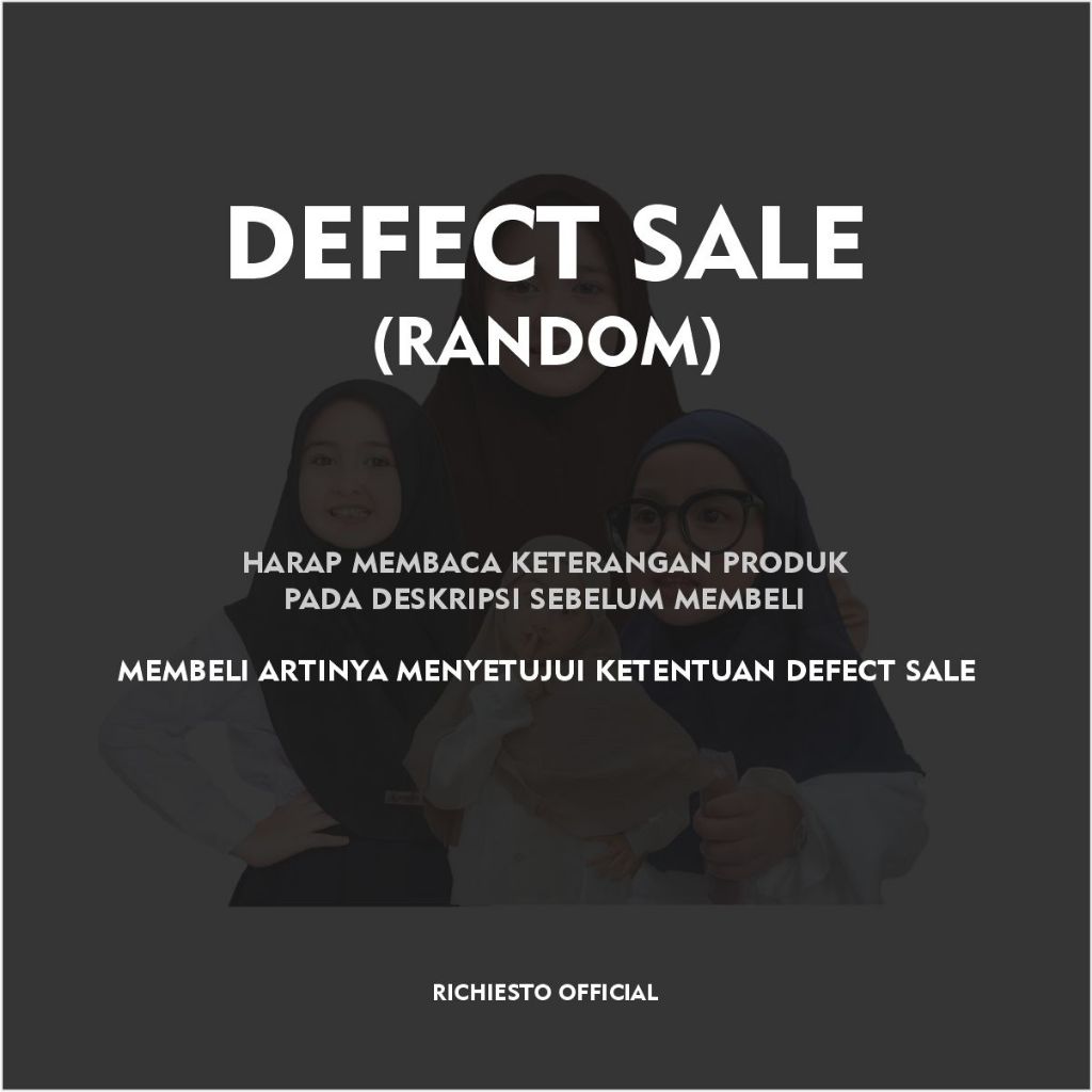 Defects Of Children's Hijab Products Do Not Pass QC Quality Control ...