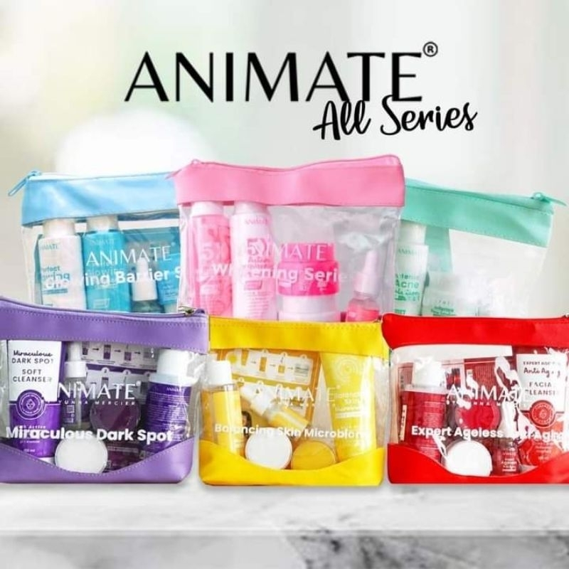 Animate 5 in 1 Whitening Series Package / Perfect Glowing Series ...