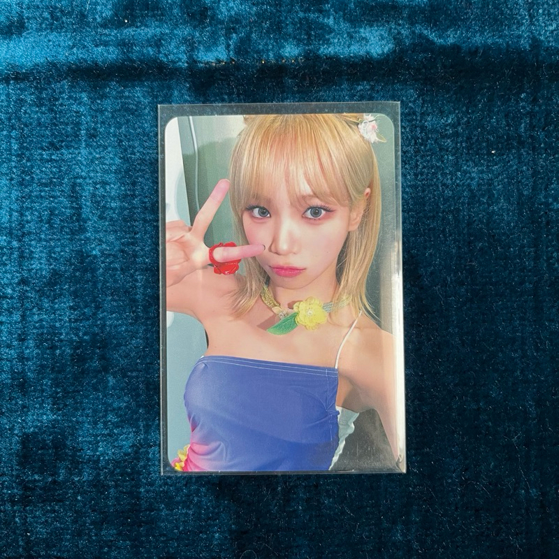 Official Photocard PC Chaewon LE SSERAFIM Chaewon Kpopmerch Luckydraw ...
