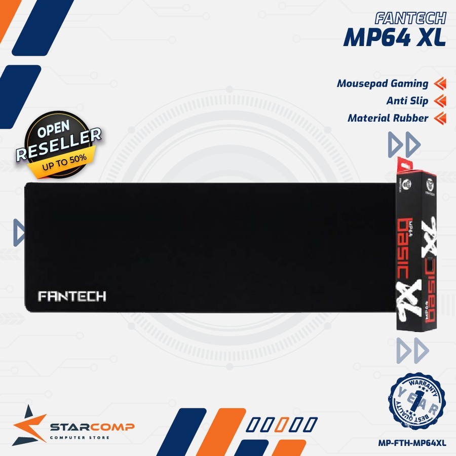 Fantech MP64 XL Basic Gaming Mousepad Extra Large MP64XL 64cm x 21cm | Shopee Malaysia