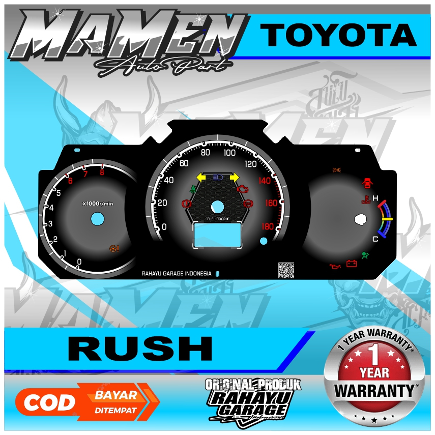 Toyota RUSH CUSTOM SPEEDOMETER BOARD MANUAL AND MATIC | Shopee Malaysia