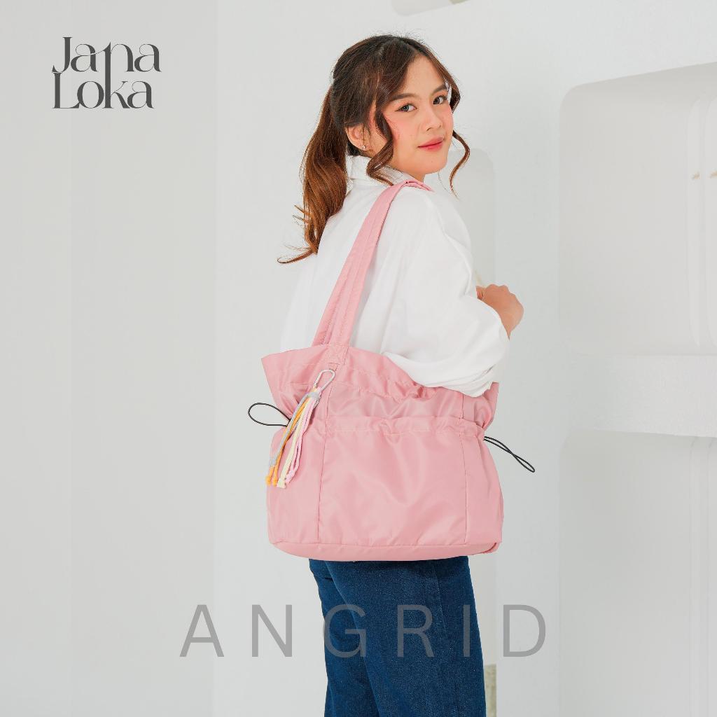 JANALOKA ANGGRID | Contemporary Women's Tote Bag Puffy Bag | Korean ...