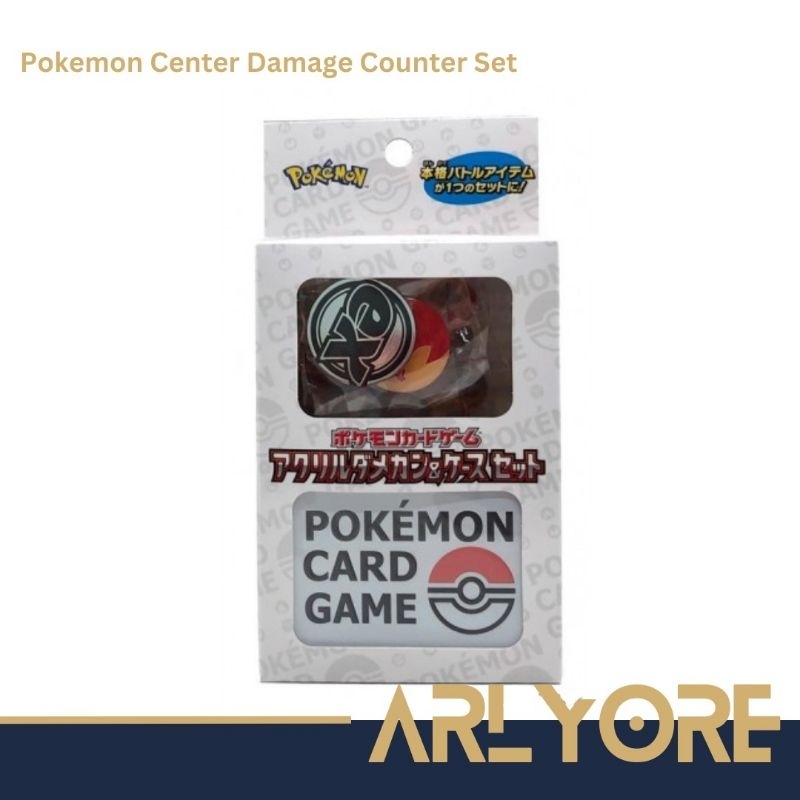 Pokemon TCG Damage Counter Set Coin Damage Counter Premium Marker ...