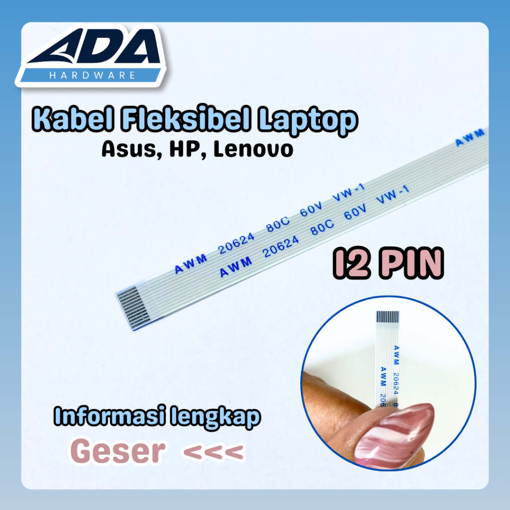 12 Pin Reversible Touchpad Flex Cable FFC Laptop Acer e1-431 Acer e421 ...