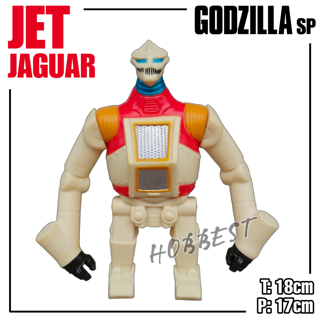 Jet JAGUAR - Action Figure Godzilla Kaiju Miniature Display Toy ...