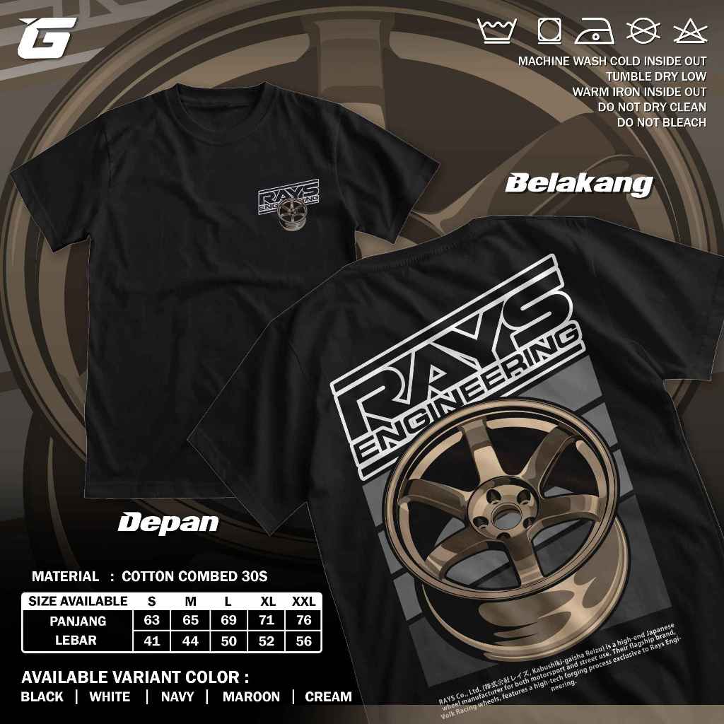 T-shirt Racing Rims Rays Engineering Legend Wheels TE37 TE 37 Shirt ...