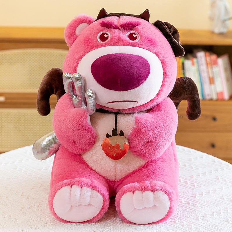 Lotso Bear Jumbo Toy Story Strawberry Devil Plush Toy Cute 35 cm ...