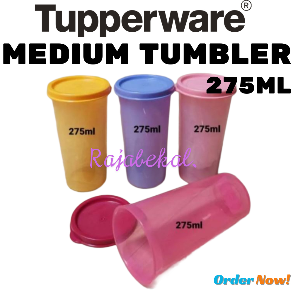Tupperware tumbler 275ml 1pcs ECER medium tumbler drinking glass ...